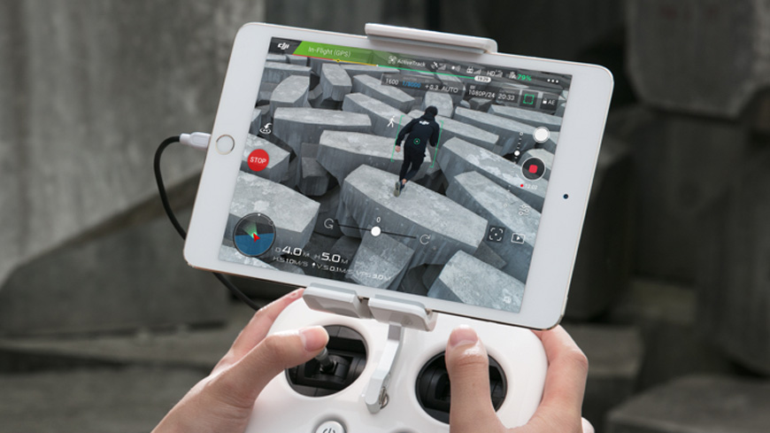 DJI Phantom 4 Advanced 4K camera drone