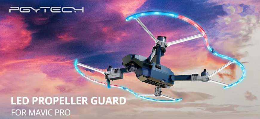 PGYTECH LED Propeller Guards voor DJI Mavic Pro