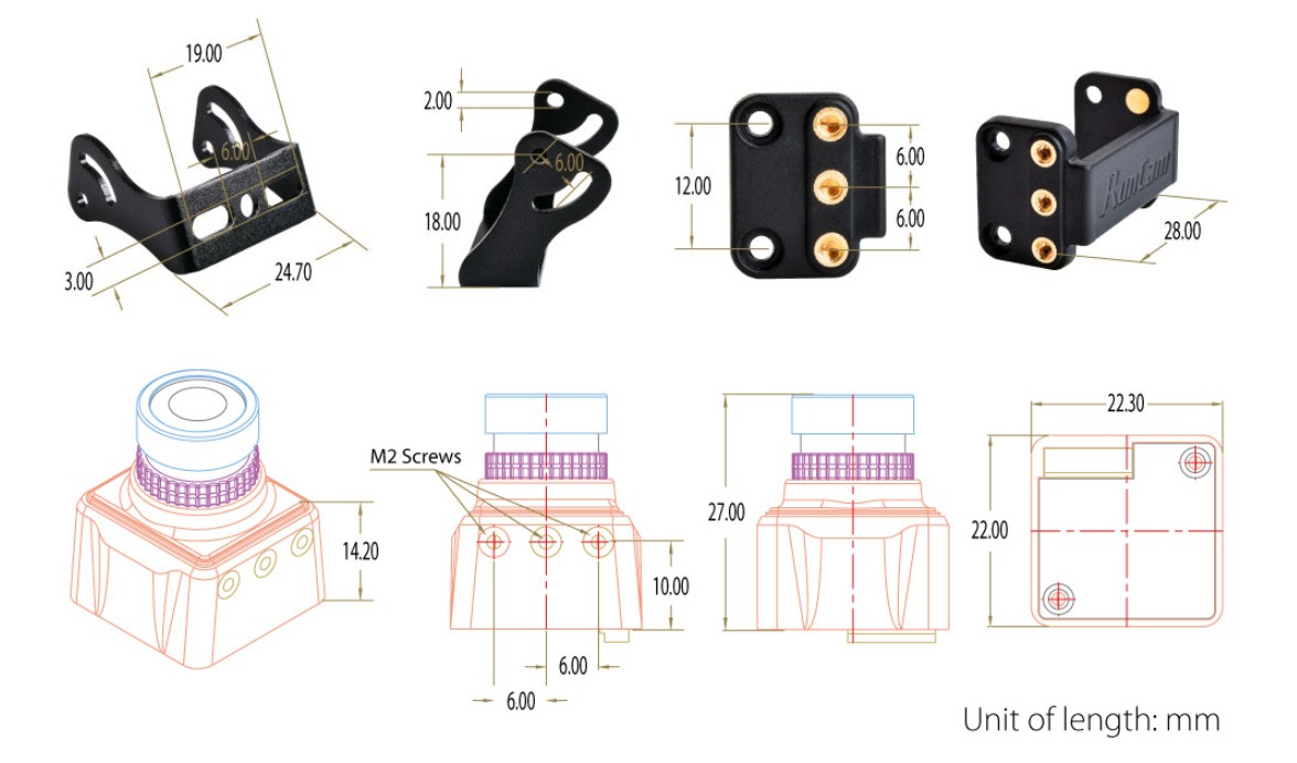 RunCam Swift Mini 2 FPV camera voor racing drones