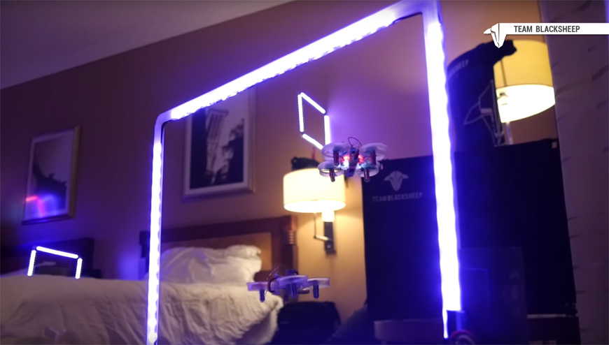 Team Blacksheep Tiny Whoop LED Micro Racing Gates (4 stuks)