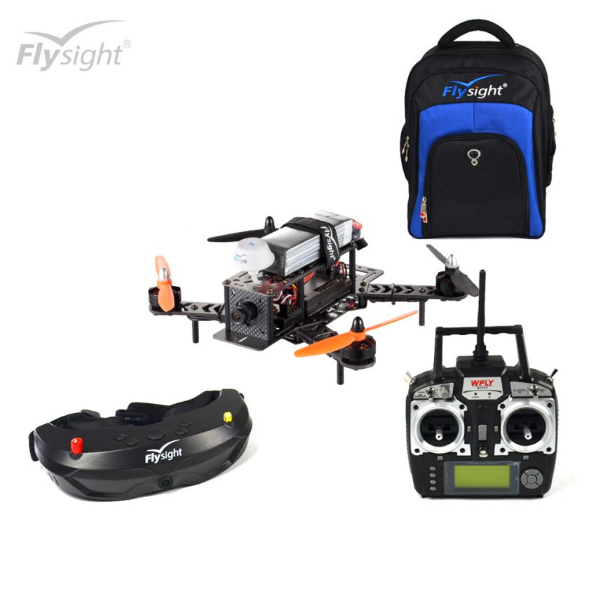 250 Racing Drone Silhouette