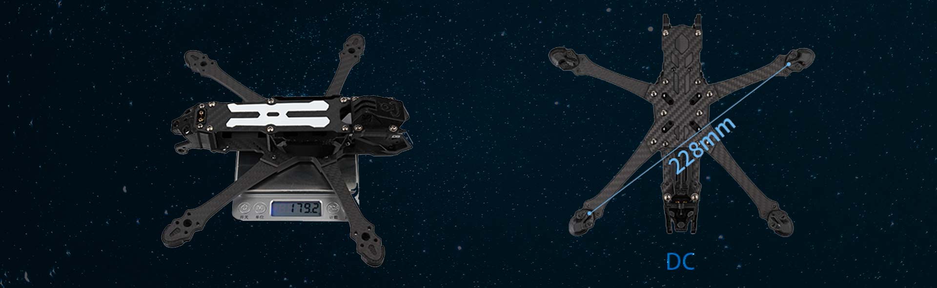 Deepspace Seeker 5 DC - Frame Kit