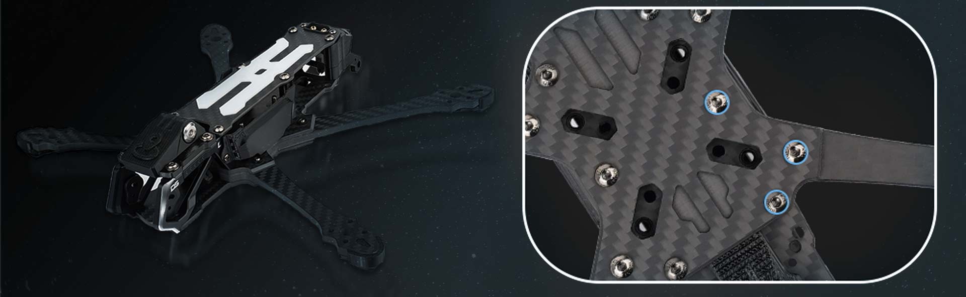 Deepspace Seeker 5 DC - Frame Kit