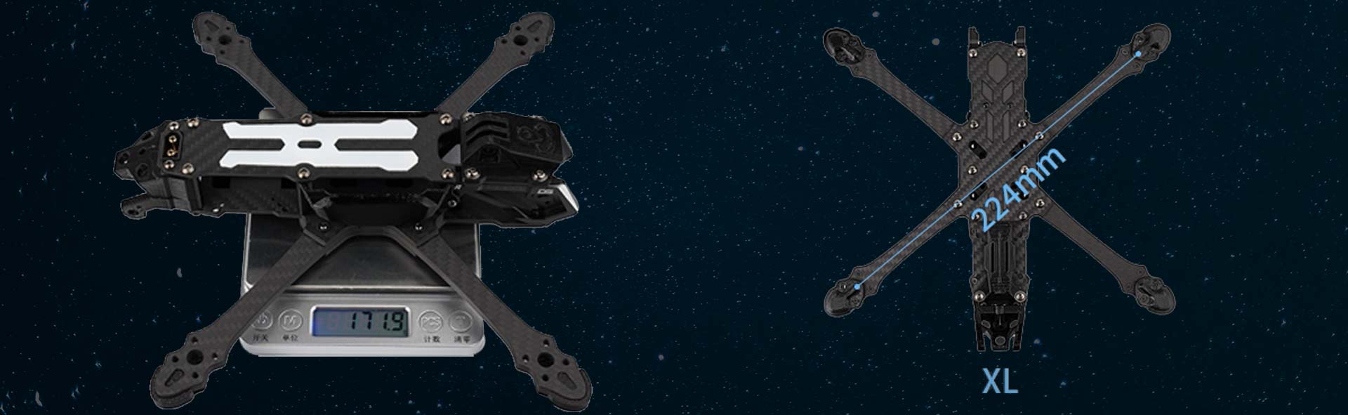 Deepspace Seeker 5 XL - Frame Kit