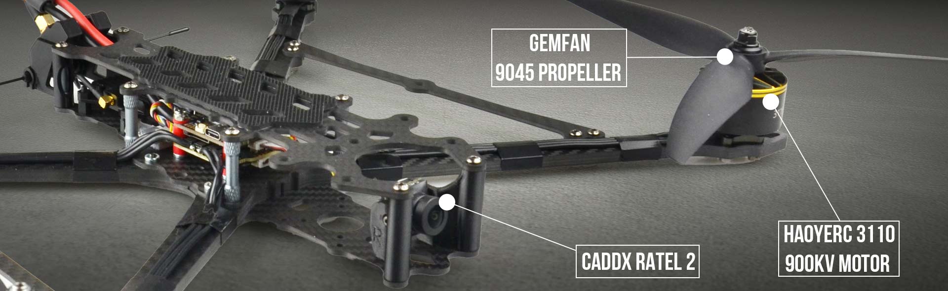 HaoyeRC 10 inch FPV Drone - ELRS